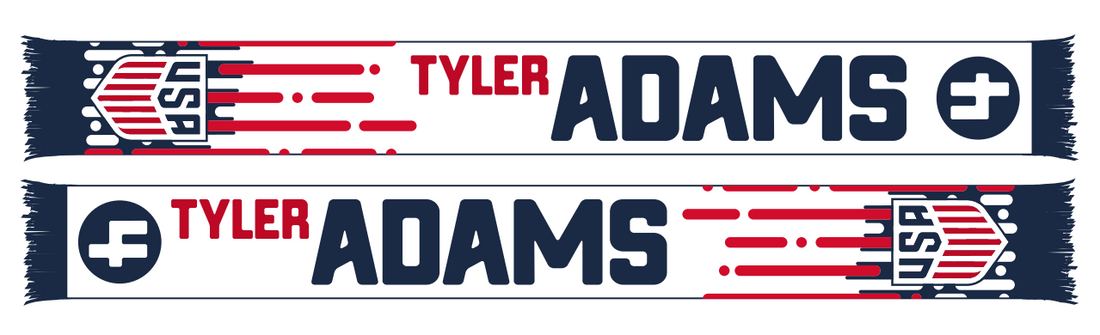 USMNT Scarf Tyler Adams – Ruffneck Scarves